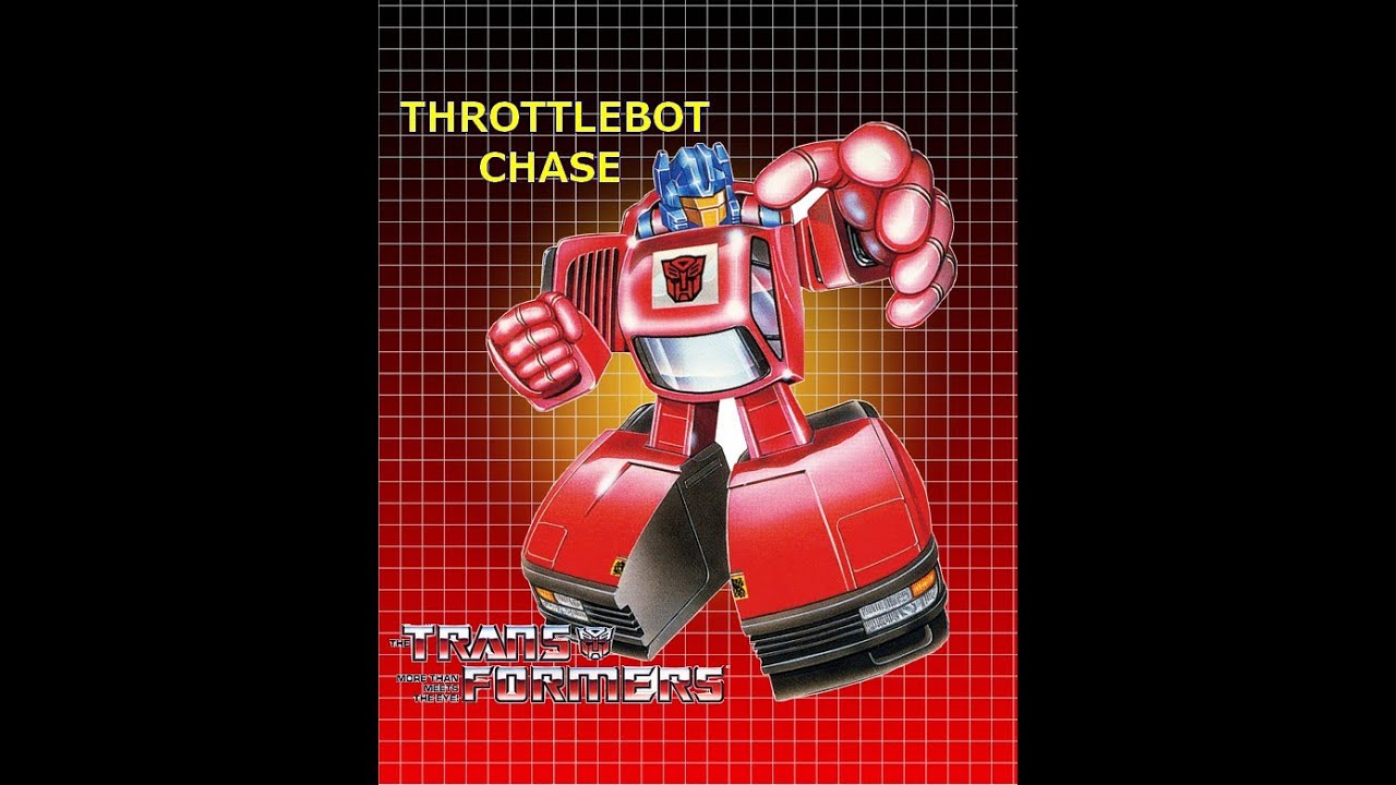 TRANSFORMERS G1 THROTTLEBOT "CHASE" - YouTube