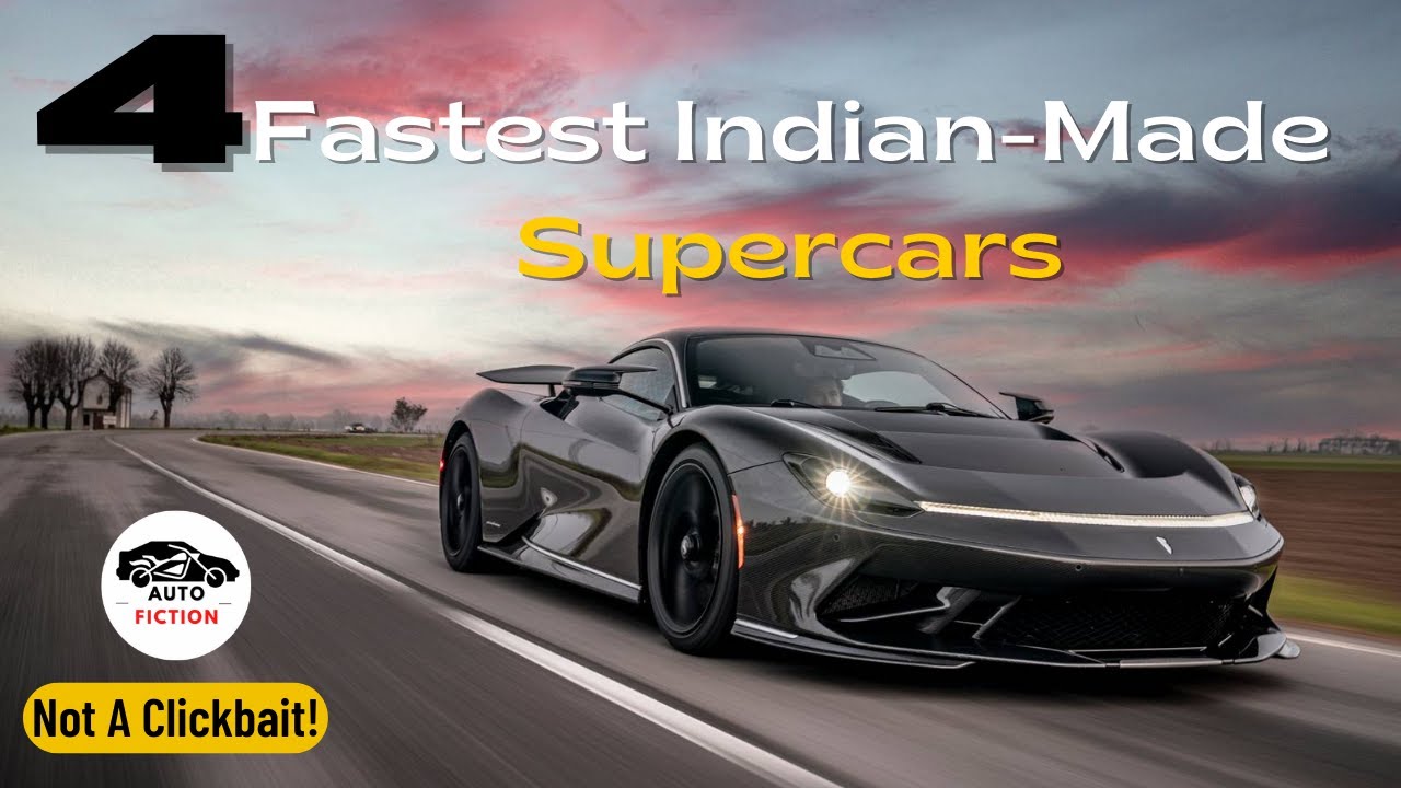 The Fastest Indian-made Supercars In The World | AutoFiction - YouTube