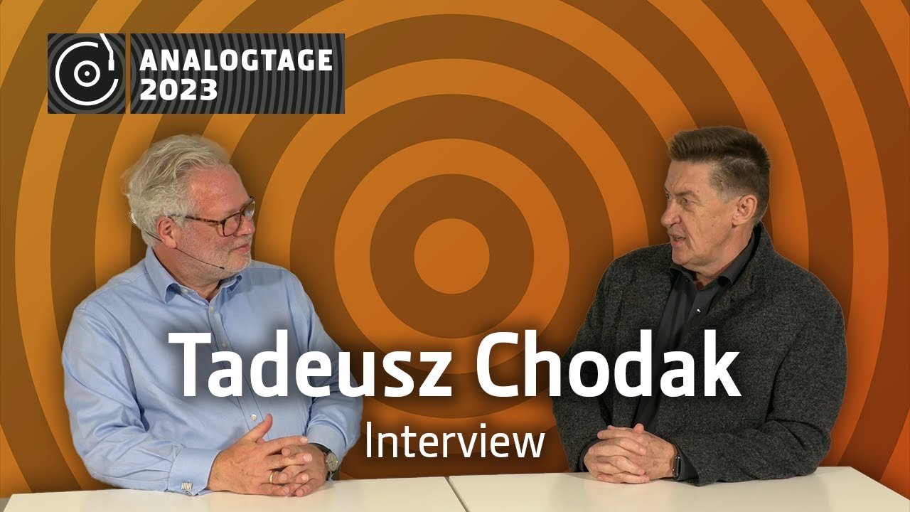 Analogtage 2023 - Interview: Tadeusz Chodak - YouTube