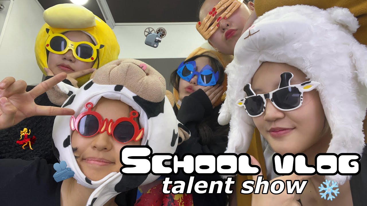 School Vlog #48 || talent show 🪻 - YouTube