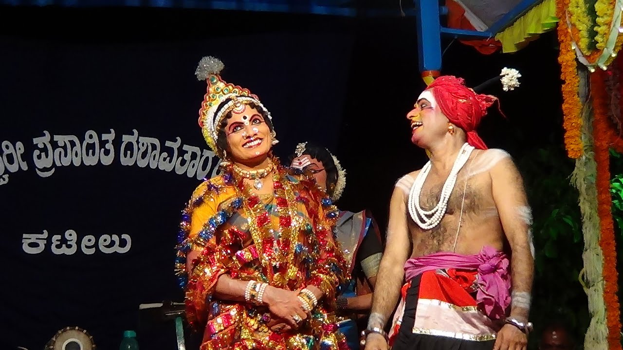 Yakshagana -- Shri Devi Mahatme - 3 - Nellyadi - Koliyoor - Valakkunja ...