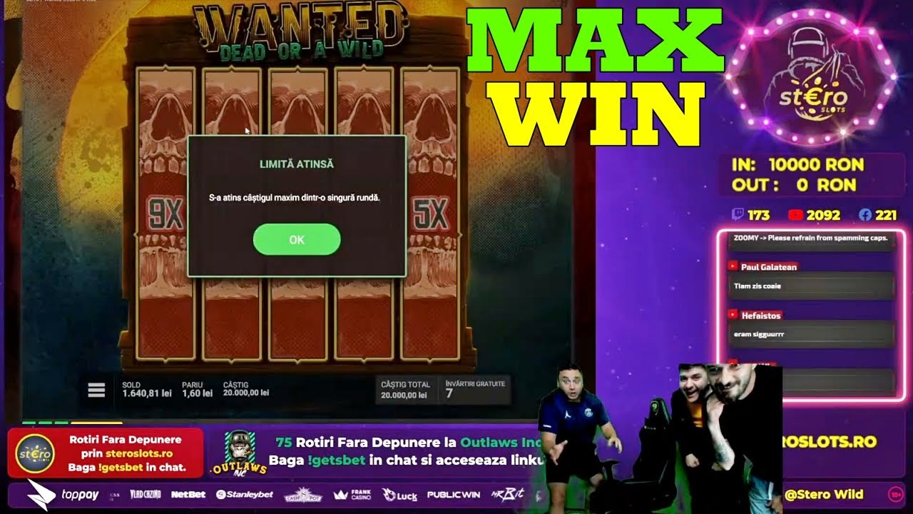 🚀 MAX WIN 💲 WANTED DEAD OR A WILD !!! 💯 - YouTube