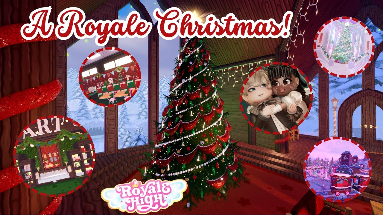 Exploring the new Christmas Realms in Royale High! - YouTube