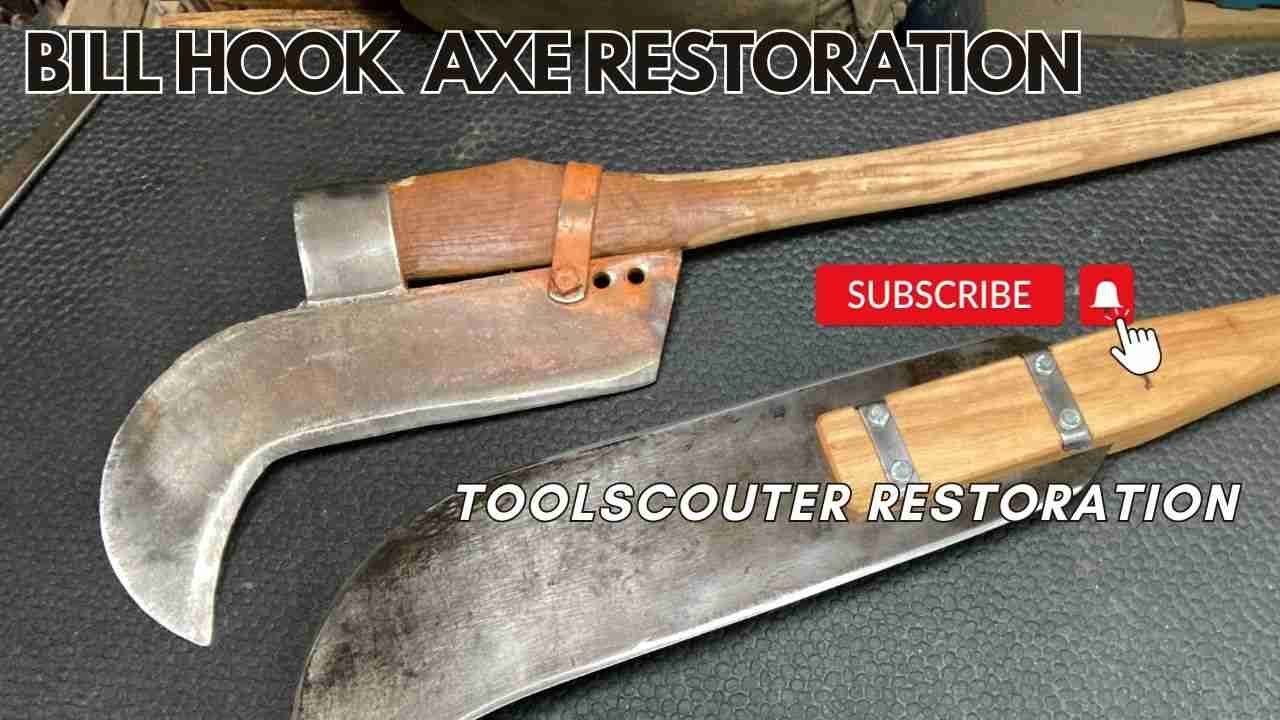 Classic Billhook Ax, Restoration - YouTube