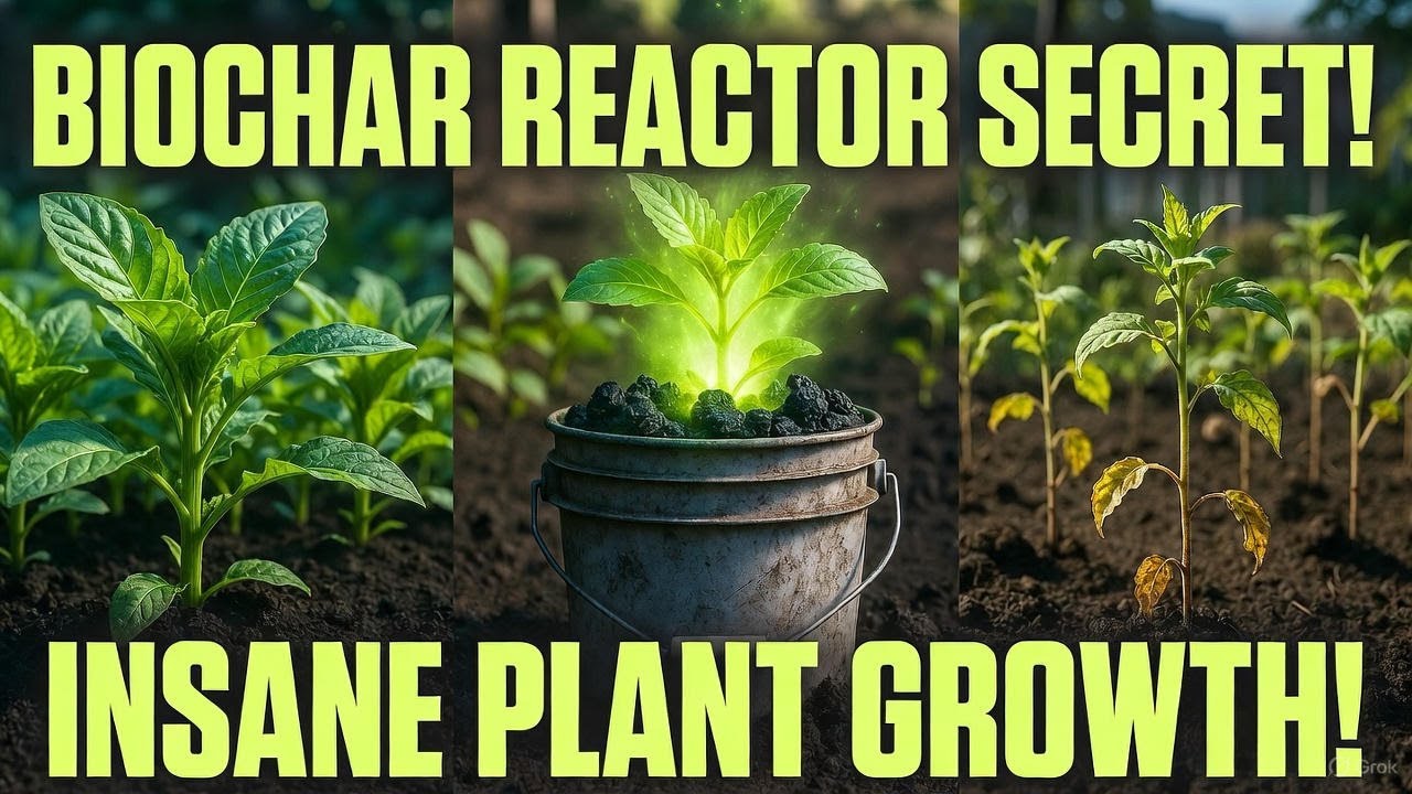 Supercharge Your Soil The Biochar Reactor Trick Gardeners NEVER Knew ...