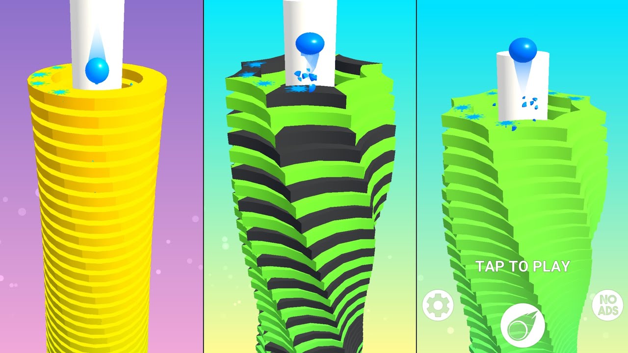 stack ball game play #shortsfeed #shortslive - YouTube