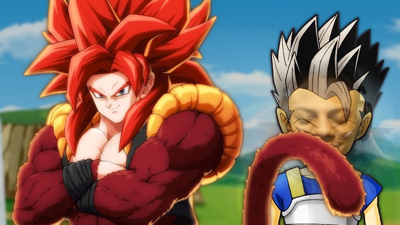 Super Saiyan 4 Gogeta VS Base Cabba Dragon ball Sprite Animation ...