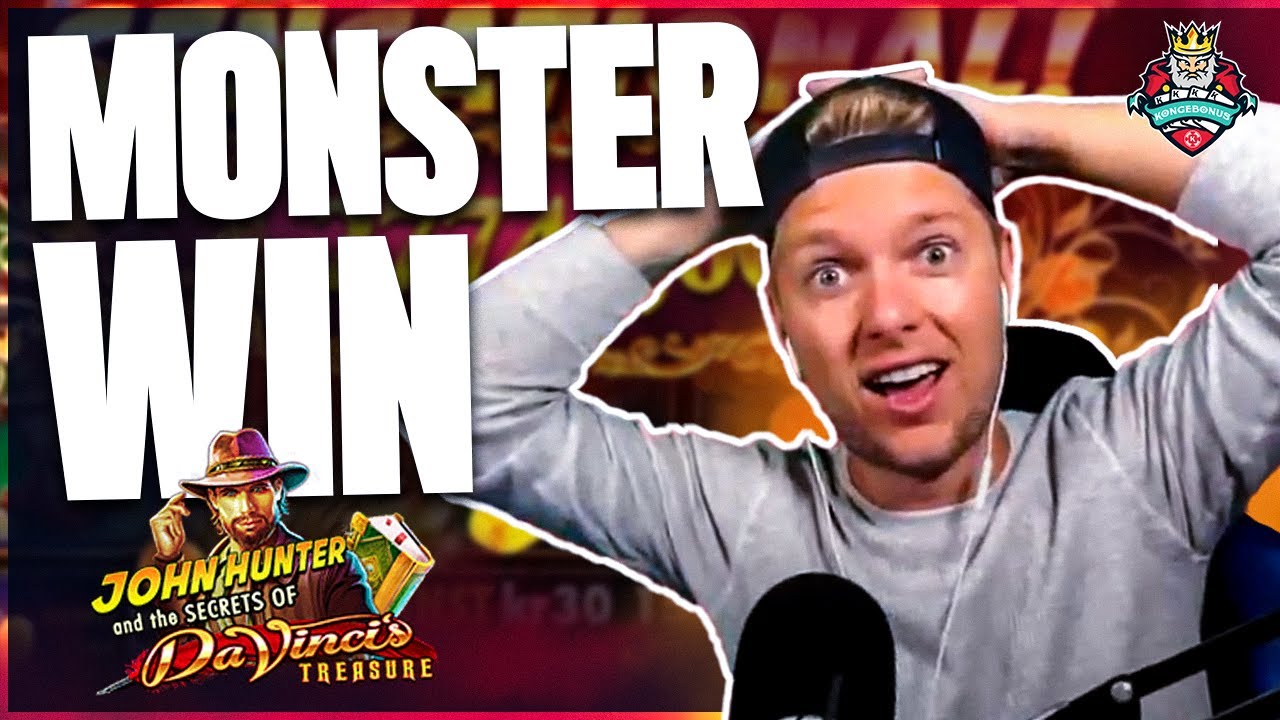 MONSTER BIG WIN on DA VINCI by KONGEBONUS - YouTube