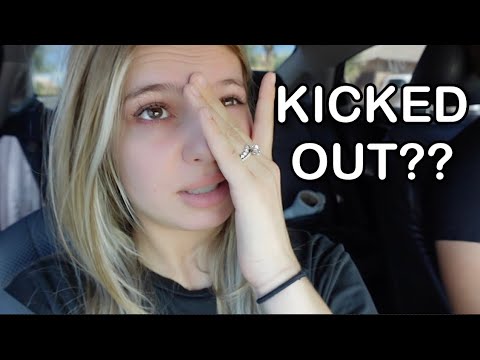 WHAT IF WE GET KICKED OUT?? - YouTube