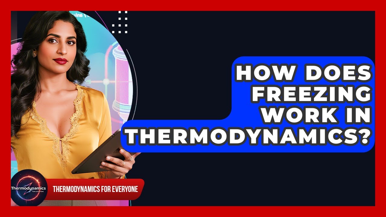 How Does Freezing Work In Thermodynamics? - Thermodynamics For Everyone ...