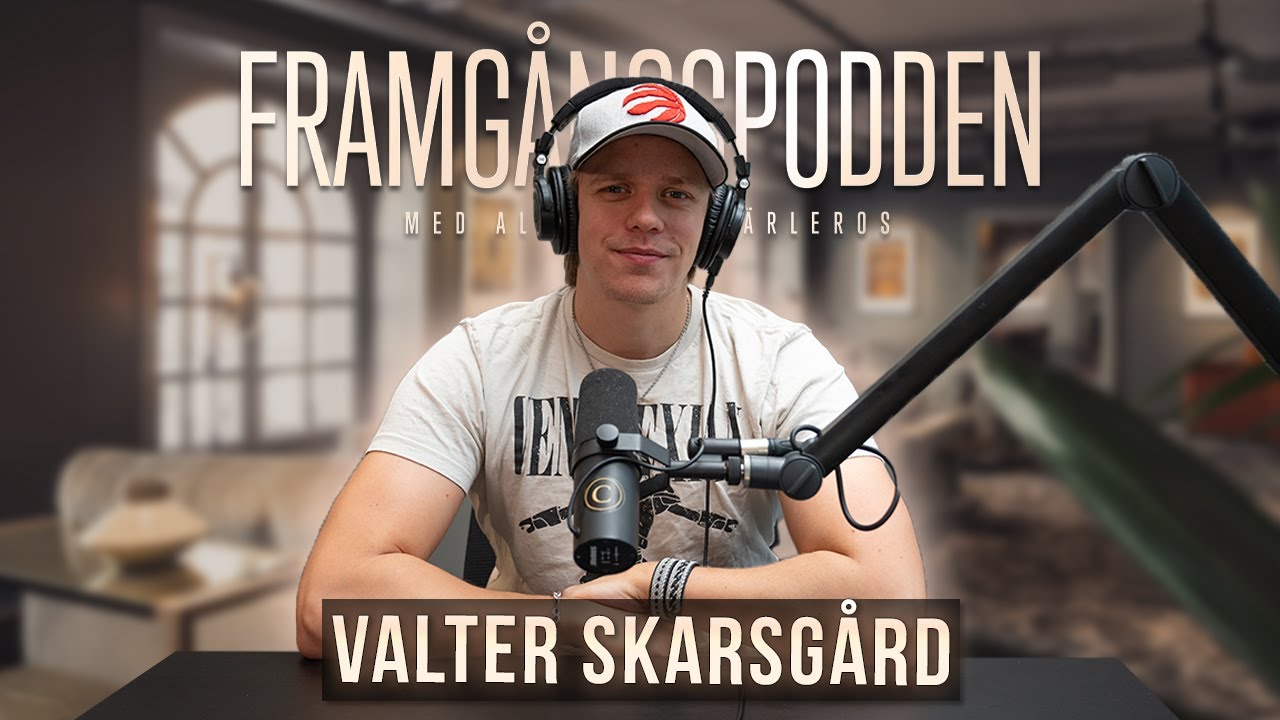 Att födas i Sveriges största skådis-familjen - Valter Skarsgård ...