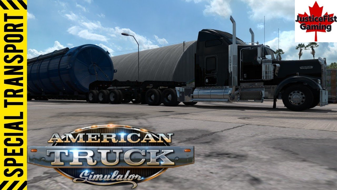 Let's Play American Truck Simulator | Special Transport DLC | PS4 ...