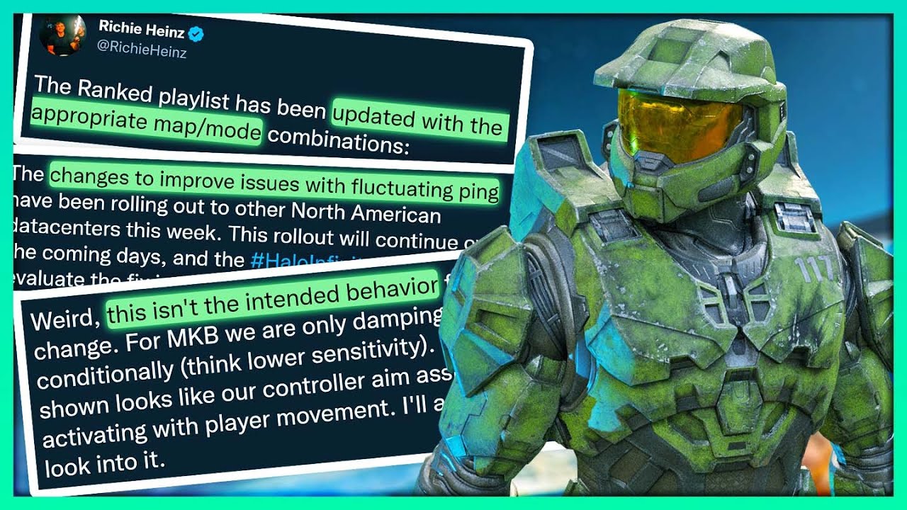 343i Quickly Goes Back on December Update Changes! Halo News - YouTube