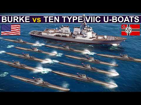 Could A Single 2020's Destroyer Hunt & Sink An Entire WWII U-Boat Wolf Pack? | Sea Power