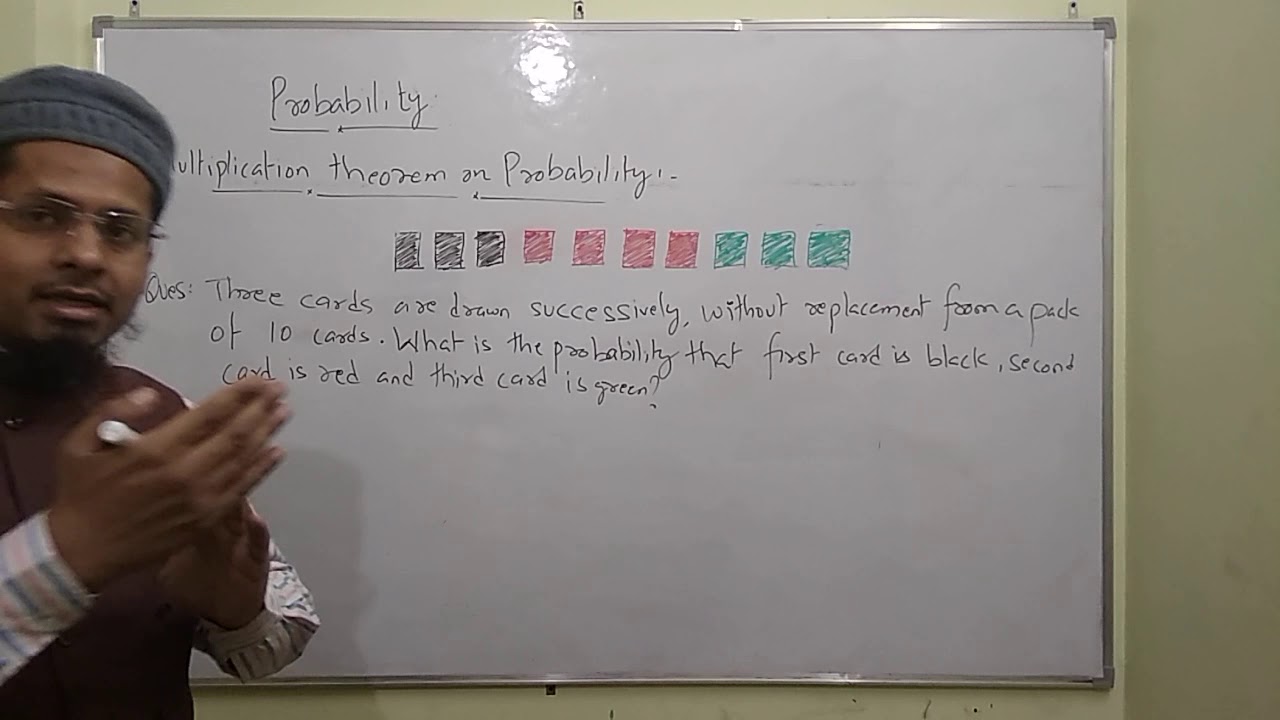Multiplication Theorem on probability. part 2 - YouTube
