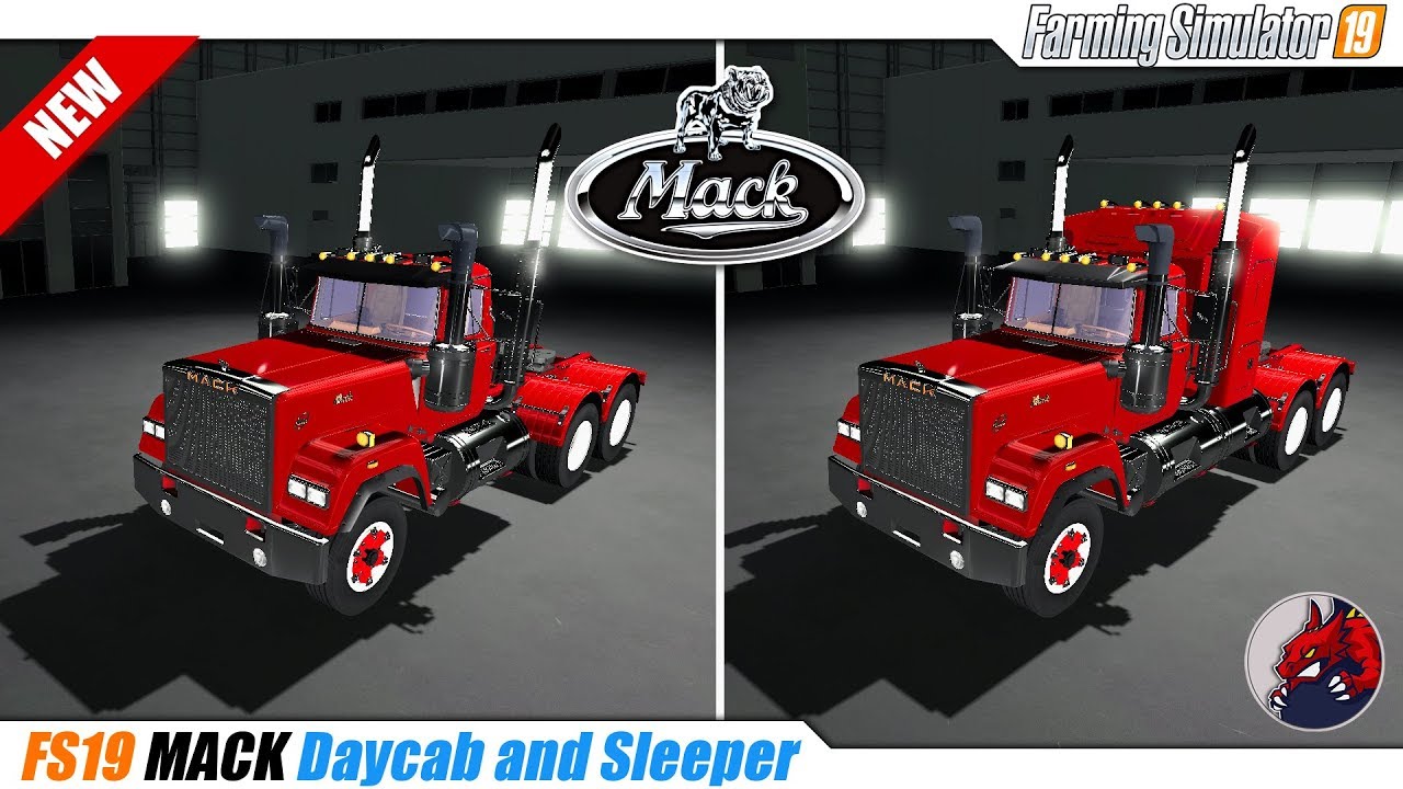 FS19 | MACK DayCab and Sleeper - review - YouTube