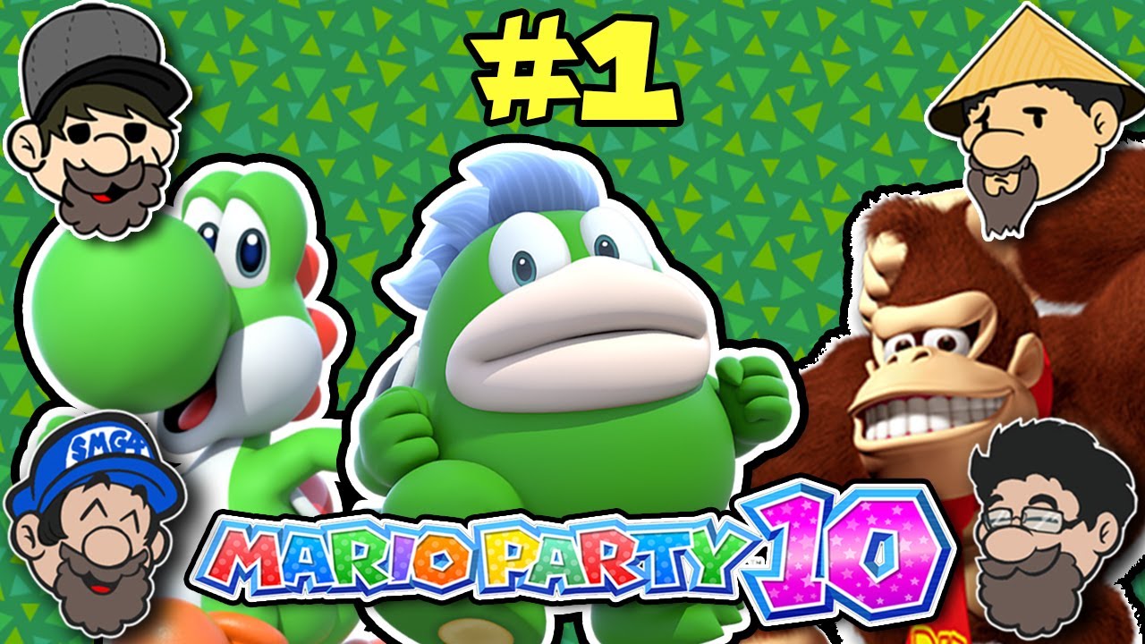FISHY BOOPKINS PARTY!!! || Mario Party 10 || PART 1 || HOBO AMIGOS ...