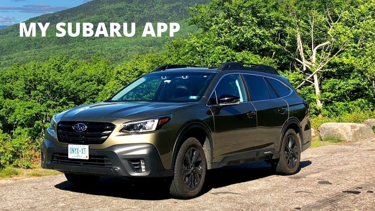 MYSUBARU APP in details! - YouTube