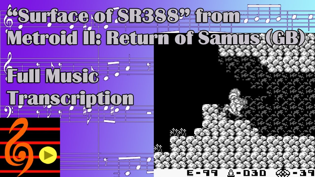 "Surface of SR388" from Metroid II: Return of Samus (GB) - Full ...
