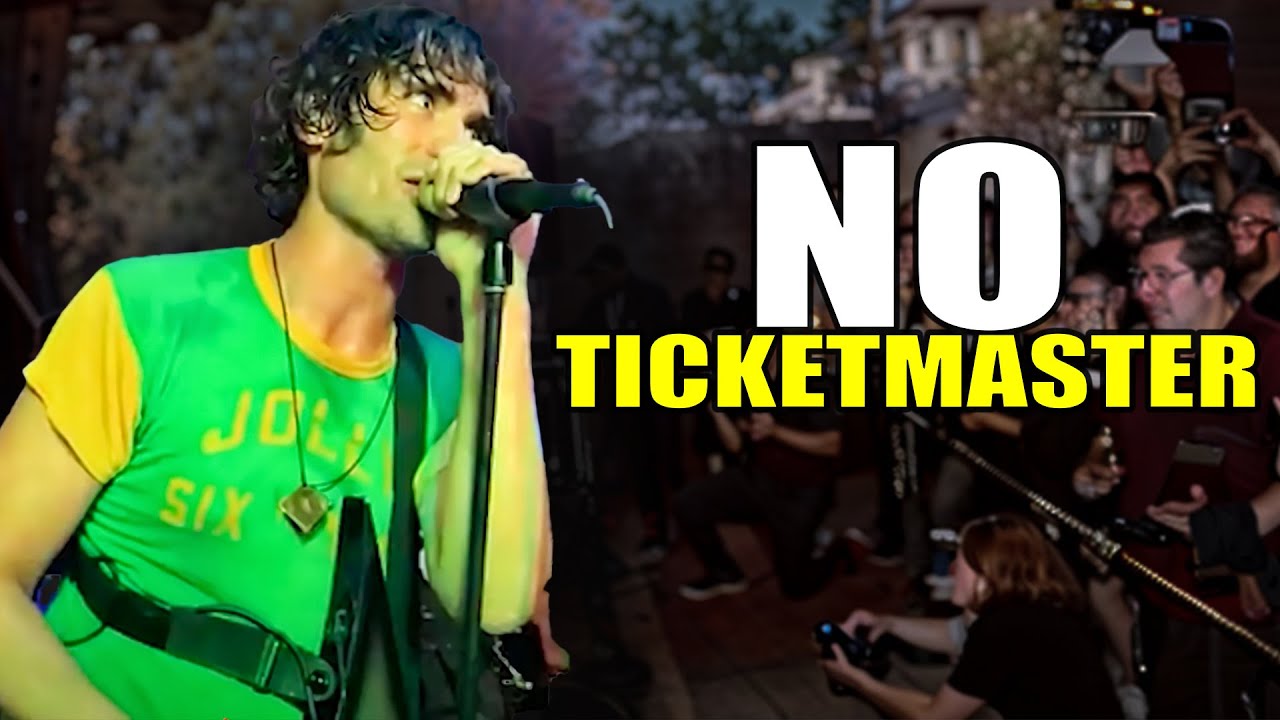 Rock Band FLIPS OFF Ticketmaster With Wild House Party Tour - YouTube