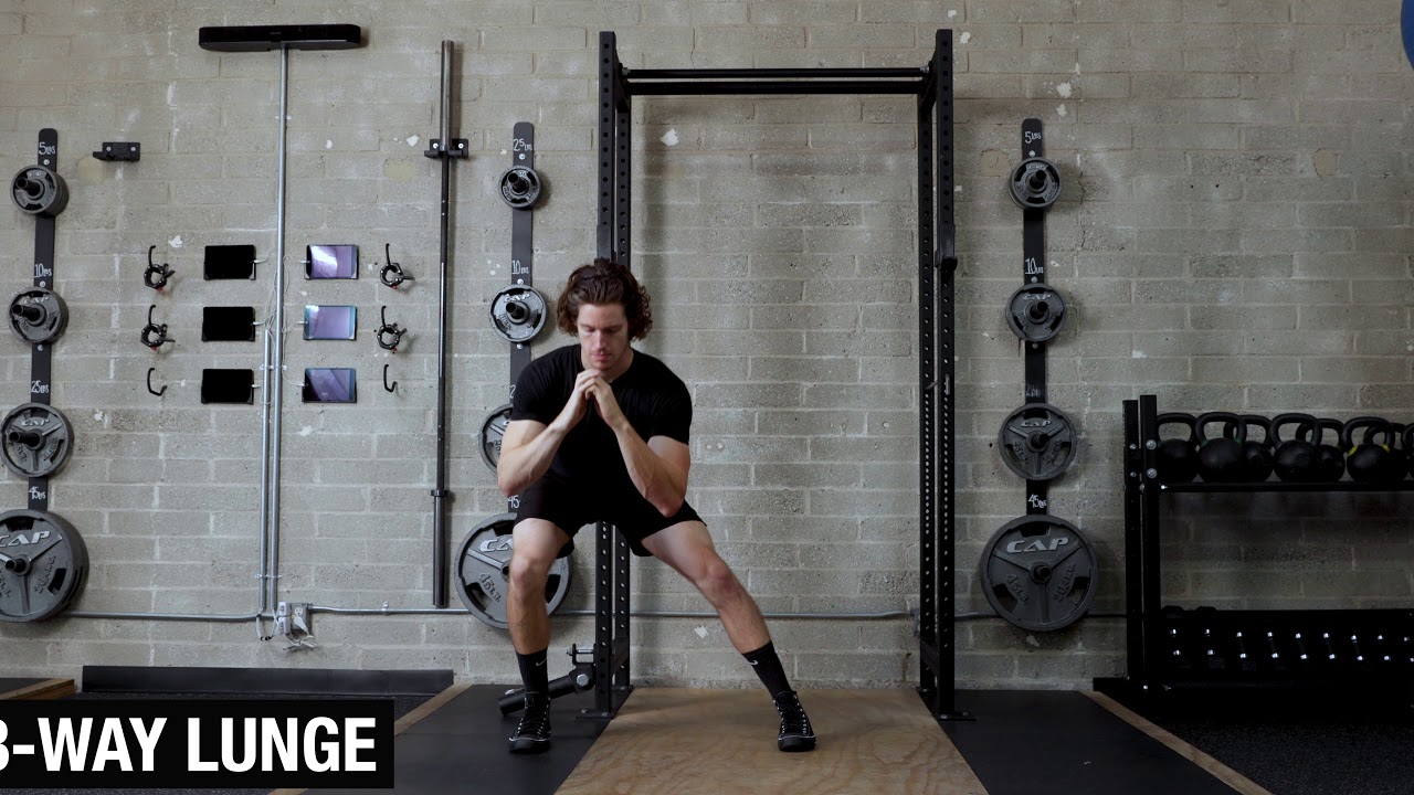 3-Way Lunge - YouTube