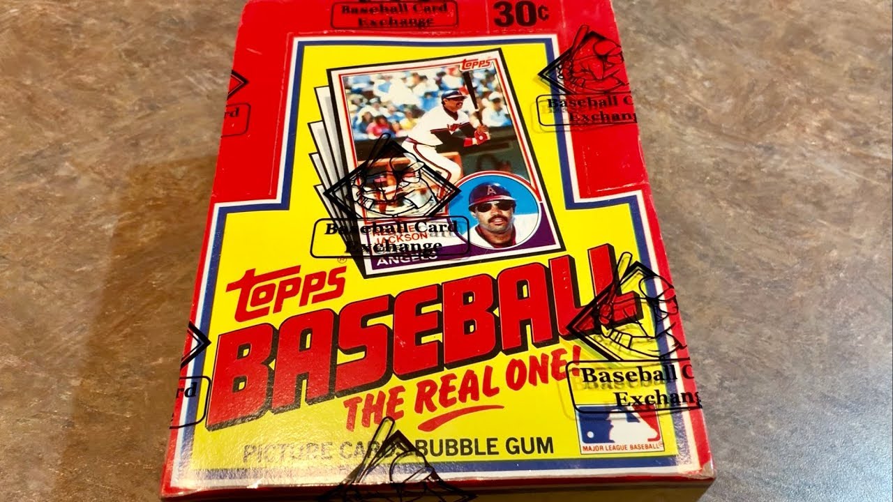 1983 Topps Baseball Card Box Opening! Hof Rookie Card Search (throwback