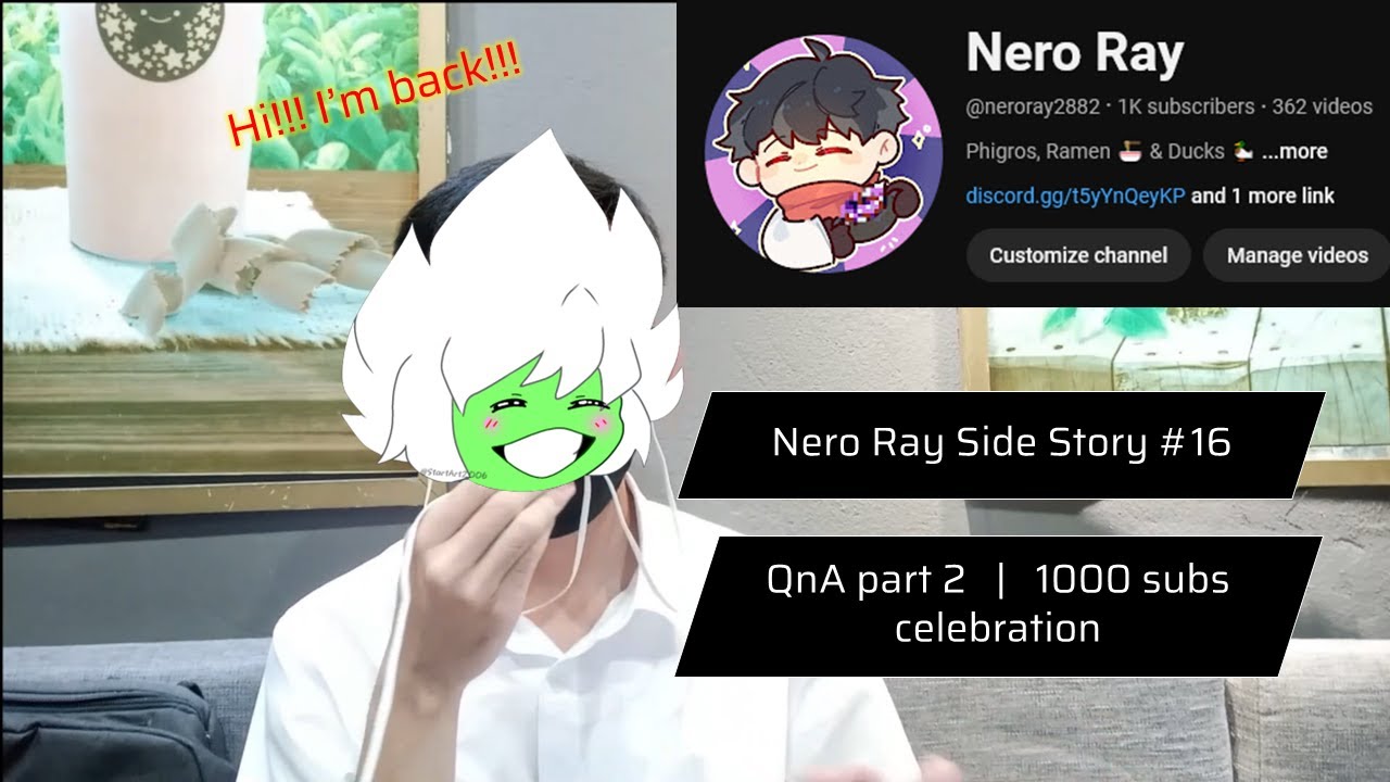 【1000 SUBSCRIBERS CELEBRATION!!!】QnA Part 2 | Nero Ray Side Story #16 - YouTube