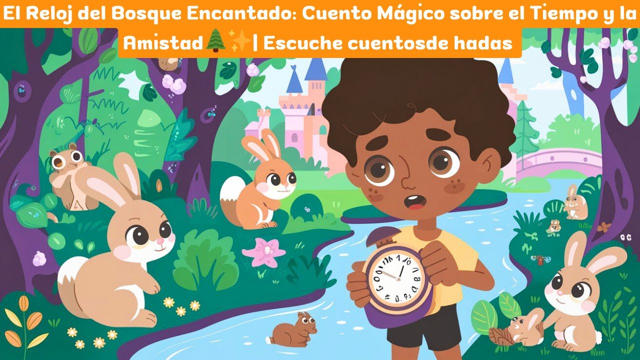 El Reloj del Bosque Encantado: Cuento Mágico sobre el Tiempo y la ...