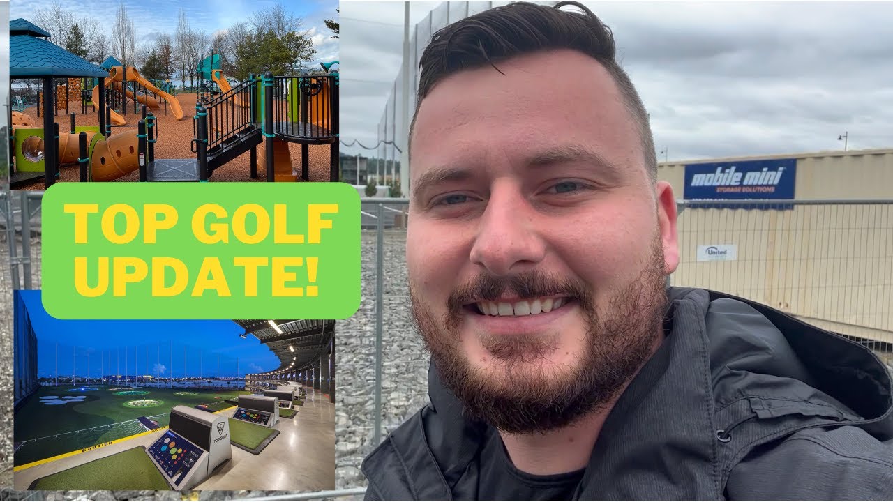 Heres An update on the Top Golf construction in Renton, Wa! - YouTube