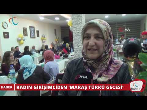 KADIN GİRİŞİMCİDEN ‘MARAŞ TÜRKÜ GECESİ’
