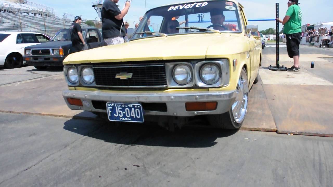 air bagged chevy luv limbo contest - YouTube