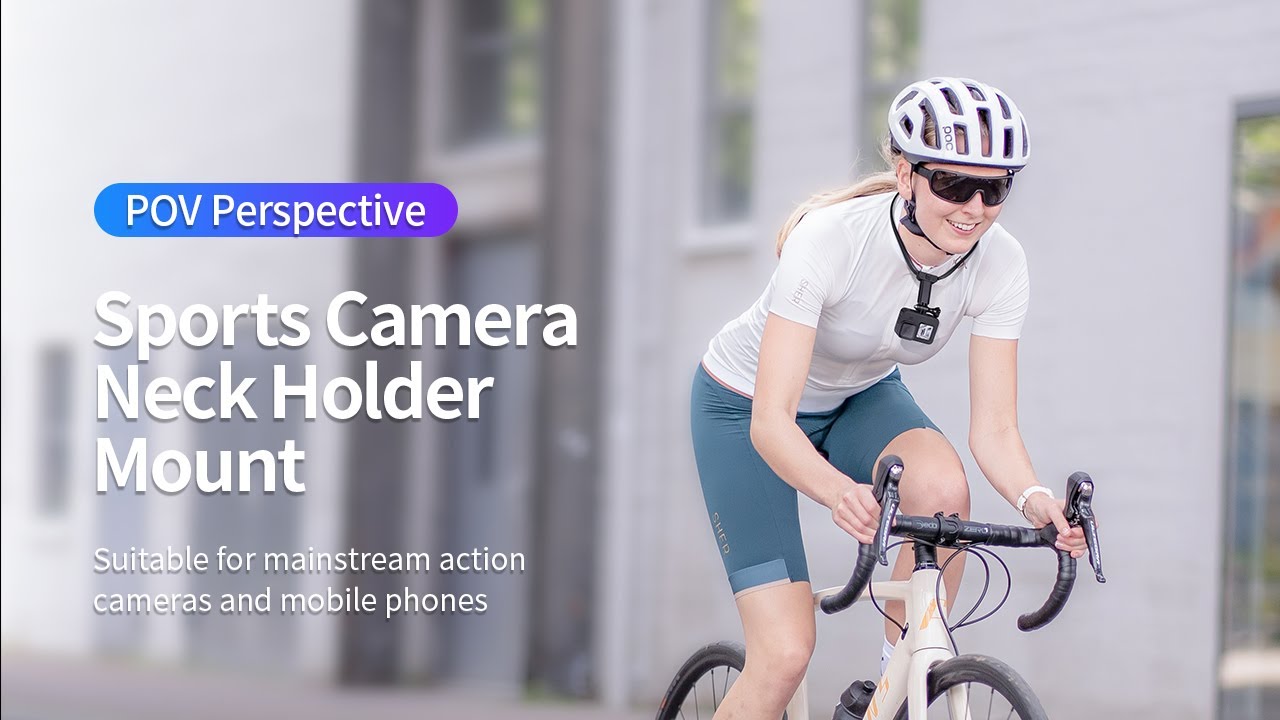 TELESIN Sports Camera Neck Holder Mount - YouTube