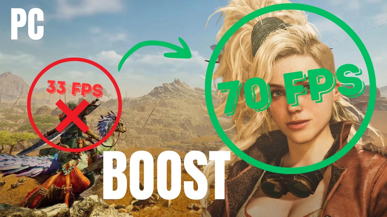 🔧 Boostez vos FPS sur Monster Hunter Wild 📈 (TRES SIMPLE) - YouTube