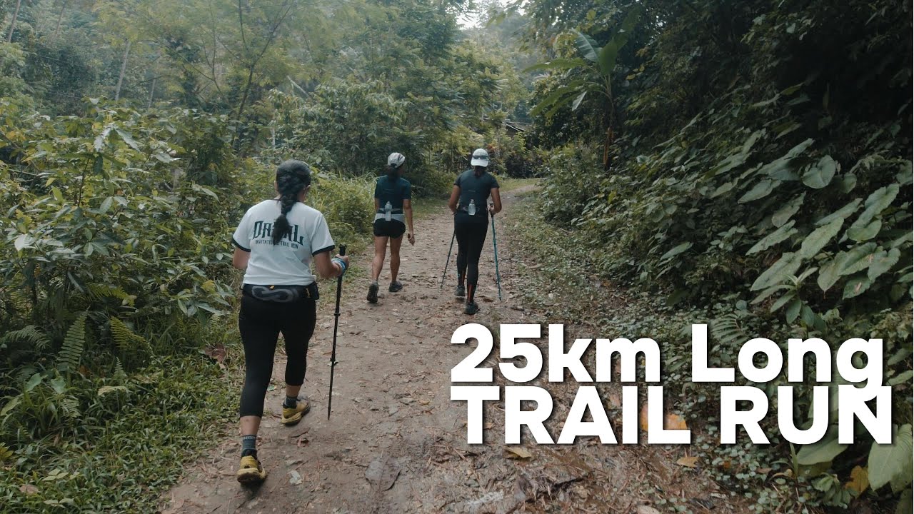 25km Long Trail Run (Jan. 28 2024) - YouTube