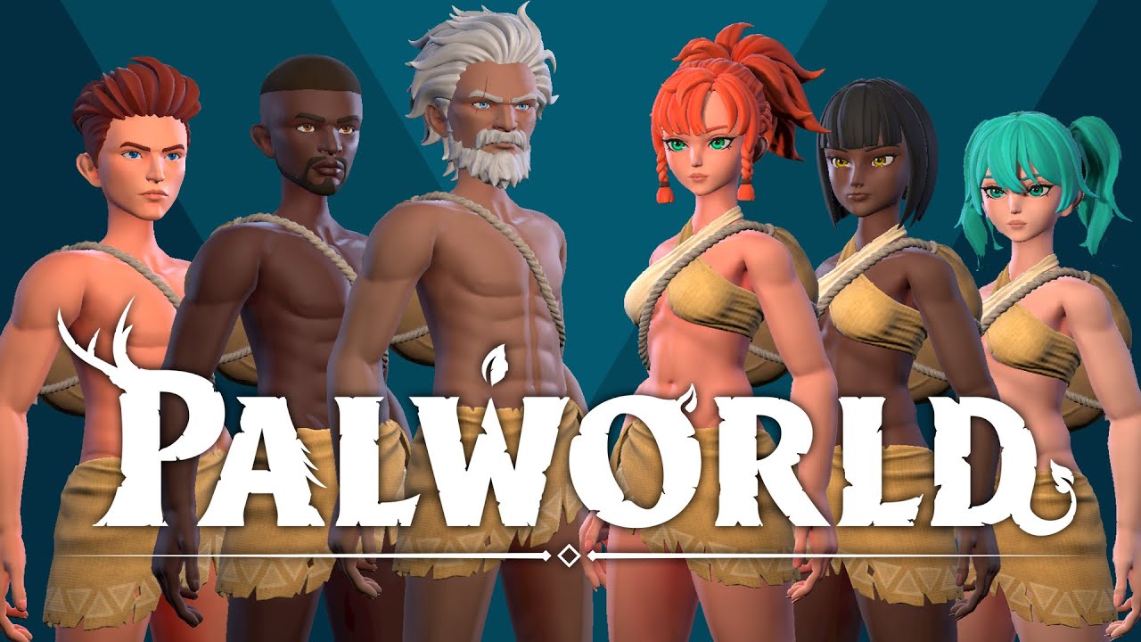 Palworld Character Creation Options - YouTube