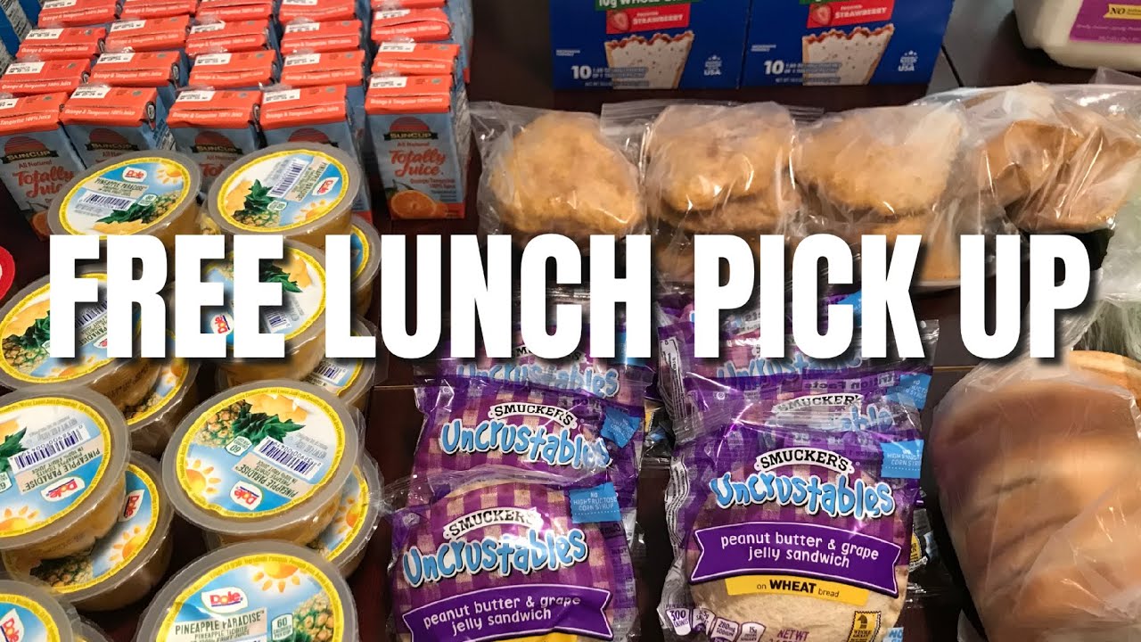 WEEKLY FREE LUNCH PICK UP - YouTube
