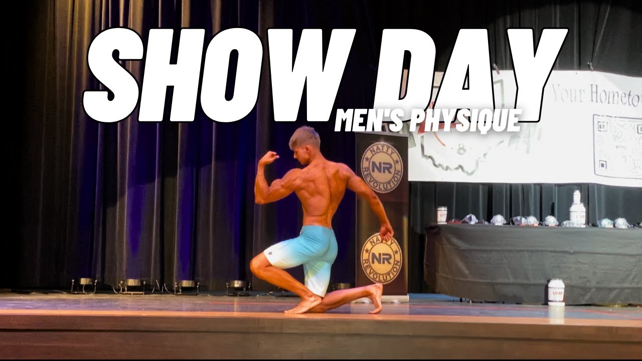 MY FIRST BODYBUILDING COMPETITION (MENS PHYSIQUE | SHOW DAY) - YouTube