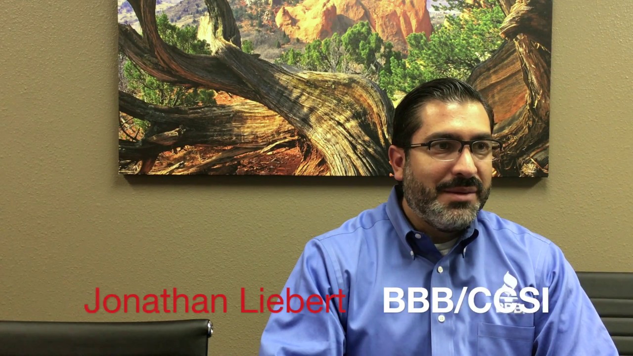 Profile - Jonathan Liebert, BBB of Southern Colorado / CCSI - YouTube