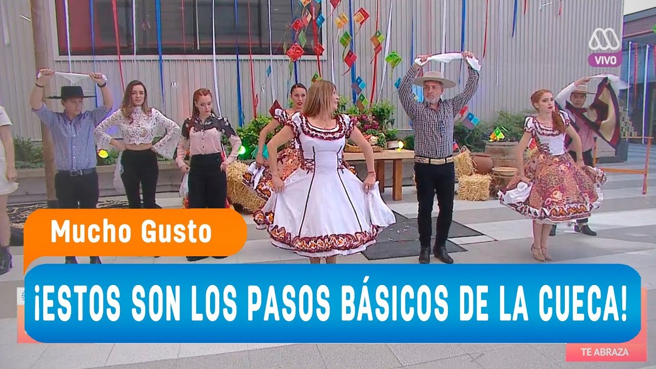 ¡Estos son los pasos básicos de la cueca! - Mucho gusto 2018 - YouTube
