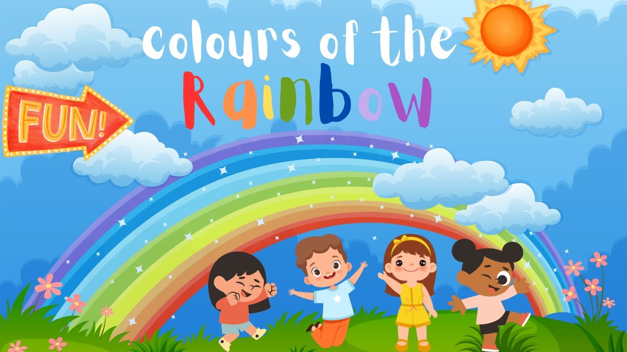 Learn Colors of the Rainbow - Fun Kids Song | Educational Video for ...