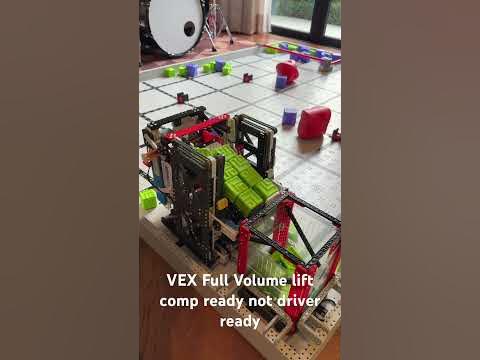 VEX IQ Full Volume Robot lift - YouTube