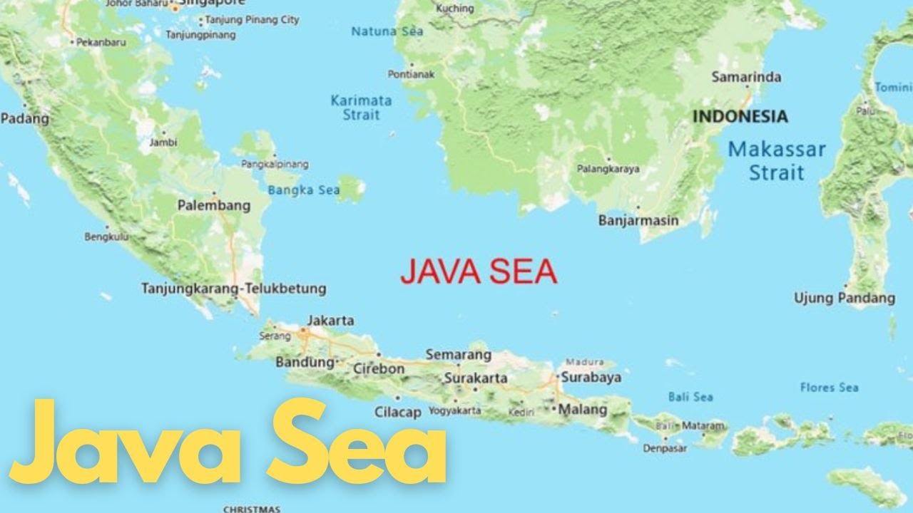 Java Sea On Map