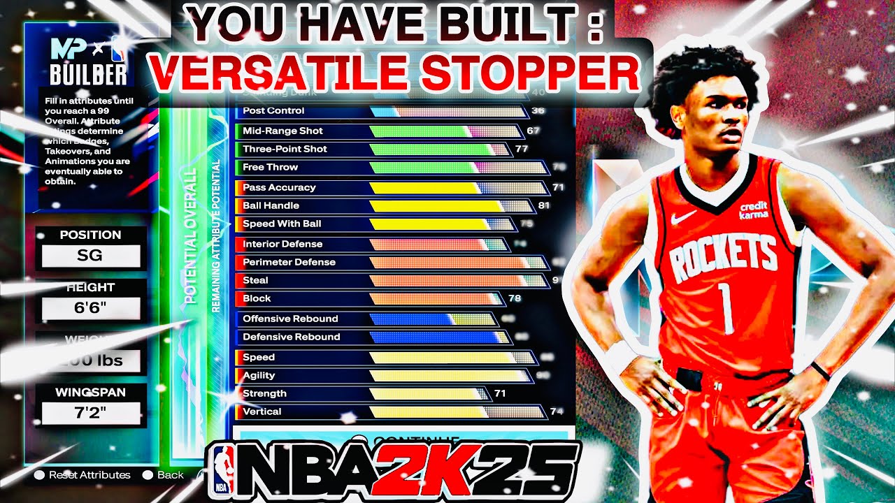 HOW TO MAKE THE BEST VERSATILE STOPPER ON 2K25!! #amenthompson - YouTube