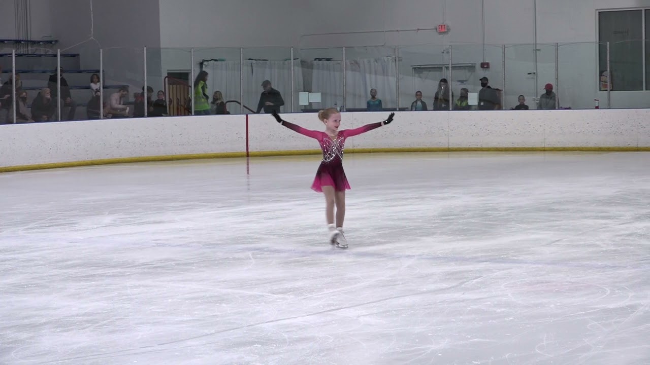Riley Free Skate 4 1st Place 2021 - YouTube