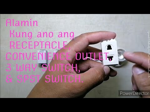 How to connect RECEPTACLE, CONVENIENCE OUTLET, 3 WAY SWITCH, & SPST ...