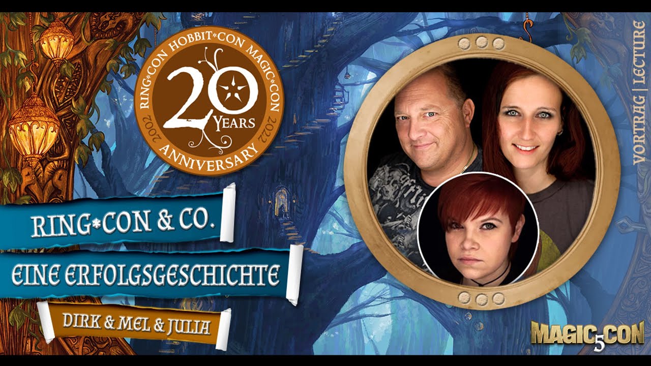 MagicCon 2022 Sonntag Panel Mel,Julia,Dirk,Nessi 20 Jahre RingCon - YouTube