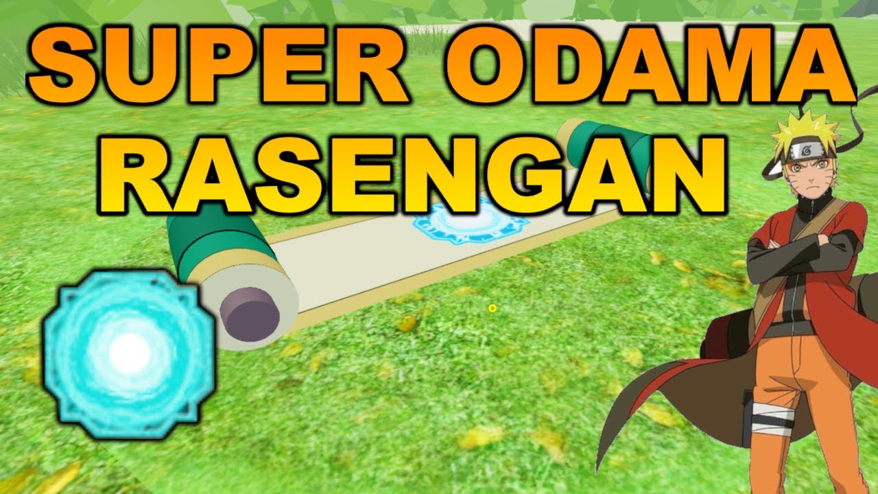 HOW TO GET SUPER ODAMA RASENGAN IN SHINOBI LIFE 2 - YouTube