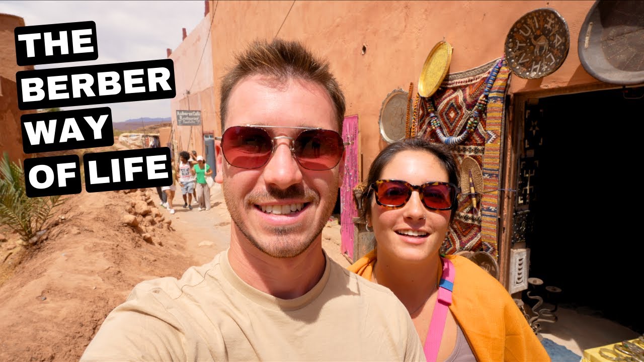 Visiting a Famous Berber Village in the Atlas Mountains | SAHARA DESERT ...