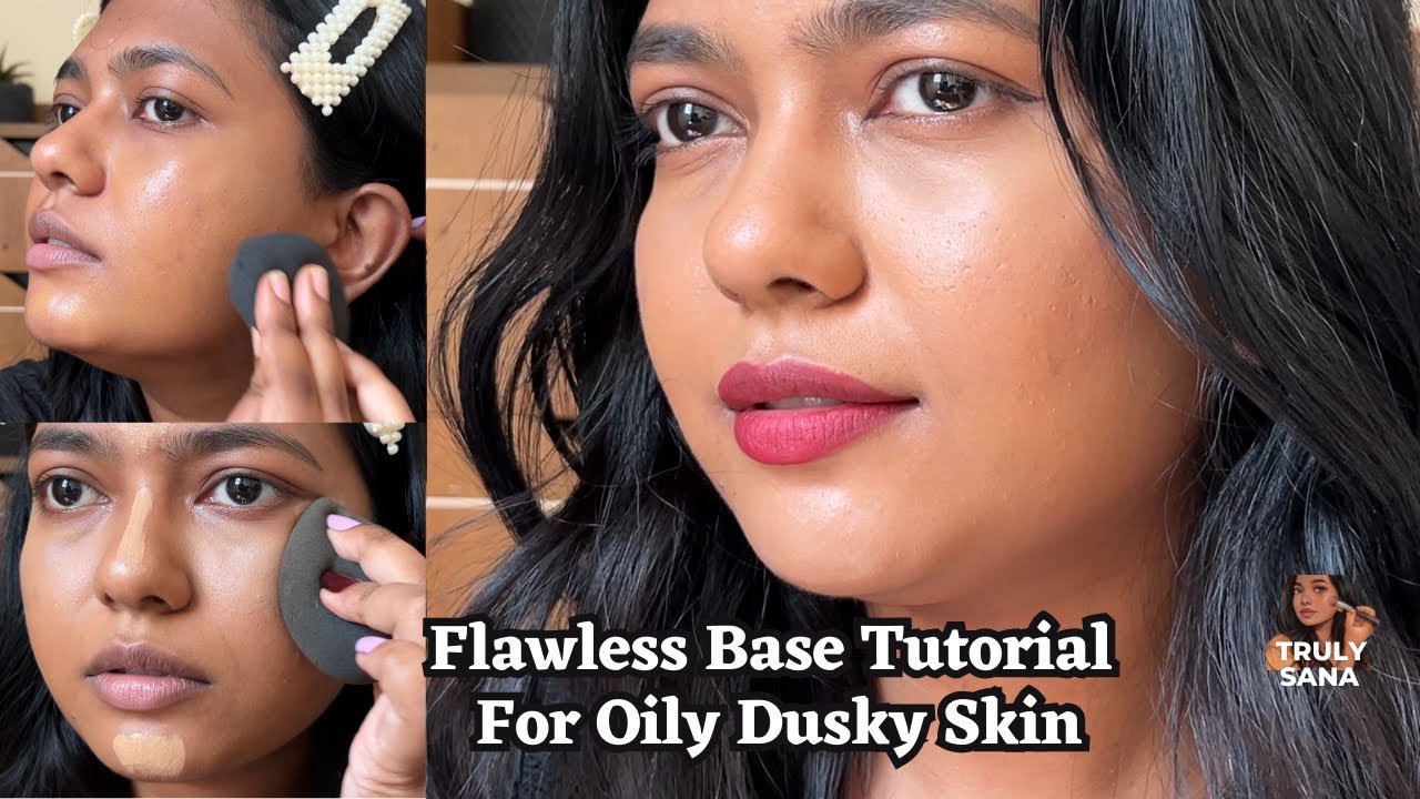 BEGINNER'S FLAWLESS MAKEUP BASE TUTORIAL | SIMPLE STEPS | IN TAMIL | TRULY SANA | - YouTube
