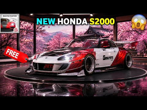 New FREE Car in Racing Master! Honda S2000 Extreme Aero